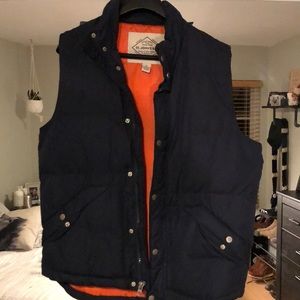 St. John's Bay | Jackets & Coats | Navy Blue St Johns Bay Puffer Vest ...